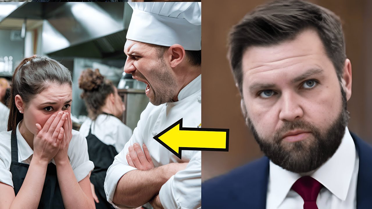J.D. Vance Orders a Meal at His Diner—He Stops When He Hears the ...