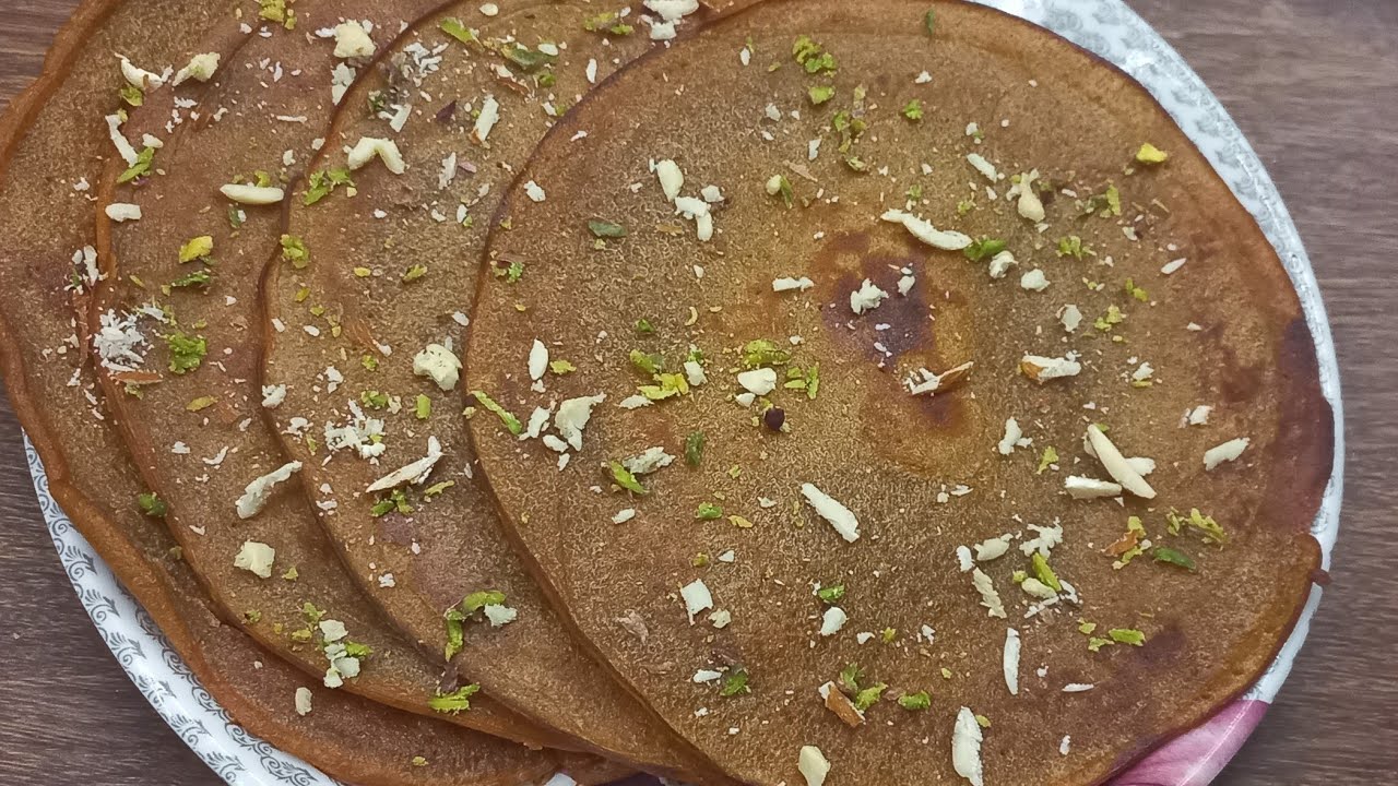 आटे और गुड़ के स्वादिष्ट पुड़े आसान तरीके से ऐसे बनाते है | Easy Meetha ...