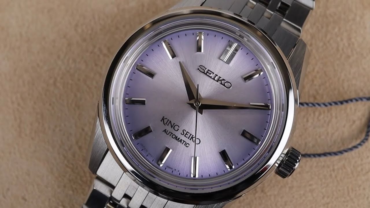 King Seiko Lavender SPB291 Special Edition! - YouTube