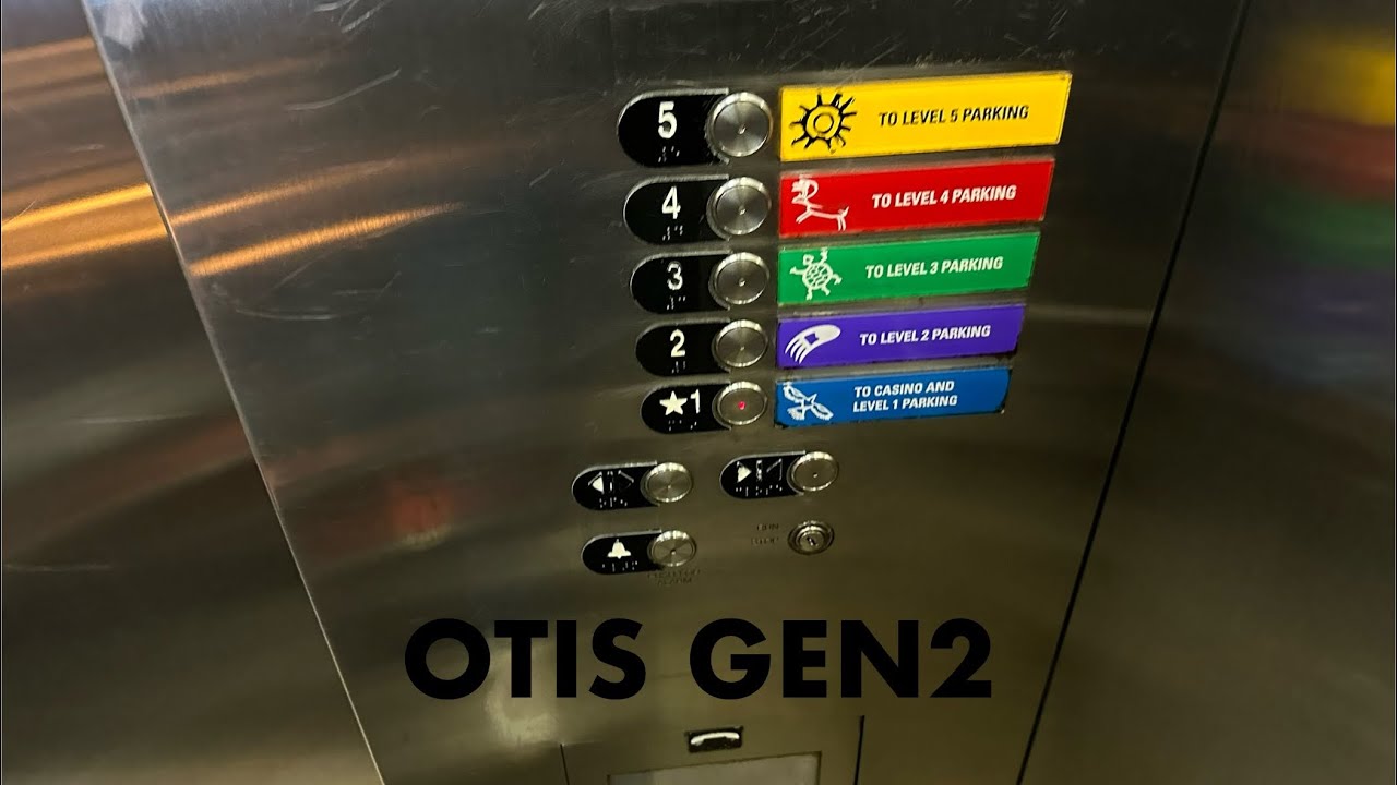 Otis Gen2 Traction Elevators - Riverview Garage West Side - Mohegan Sun ...