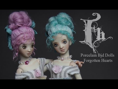 Porcelain BJD Dolls Cotton Candy  Collection by Forgotten Hearts