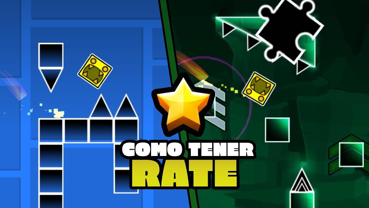 como tener RATE en GEOMETRY DASH - YouTube