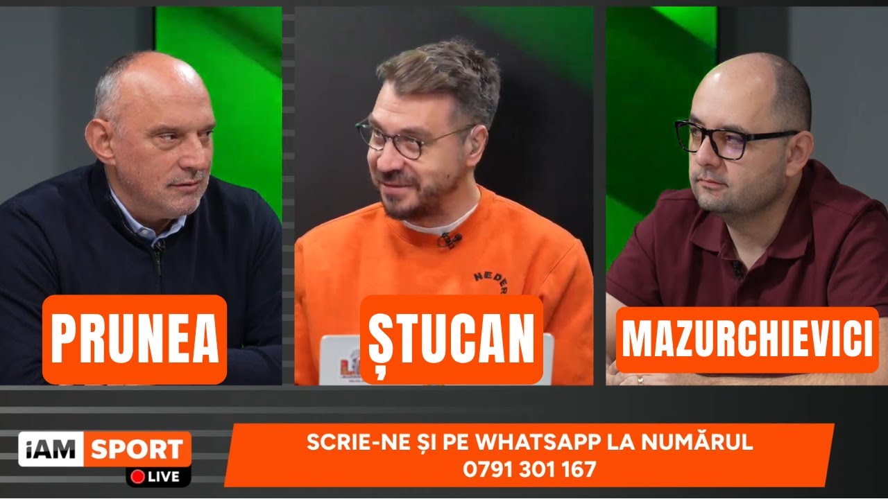 iAMsport LIVE - 5 martie | Petrecere de ziua lui Șumudică. Comentăm cu ...