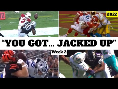 Jacked Up! Week 2 (NFL’s biggest hits of the week) - YouTube