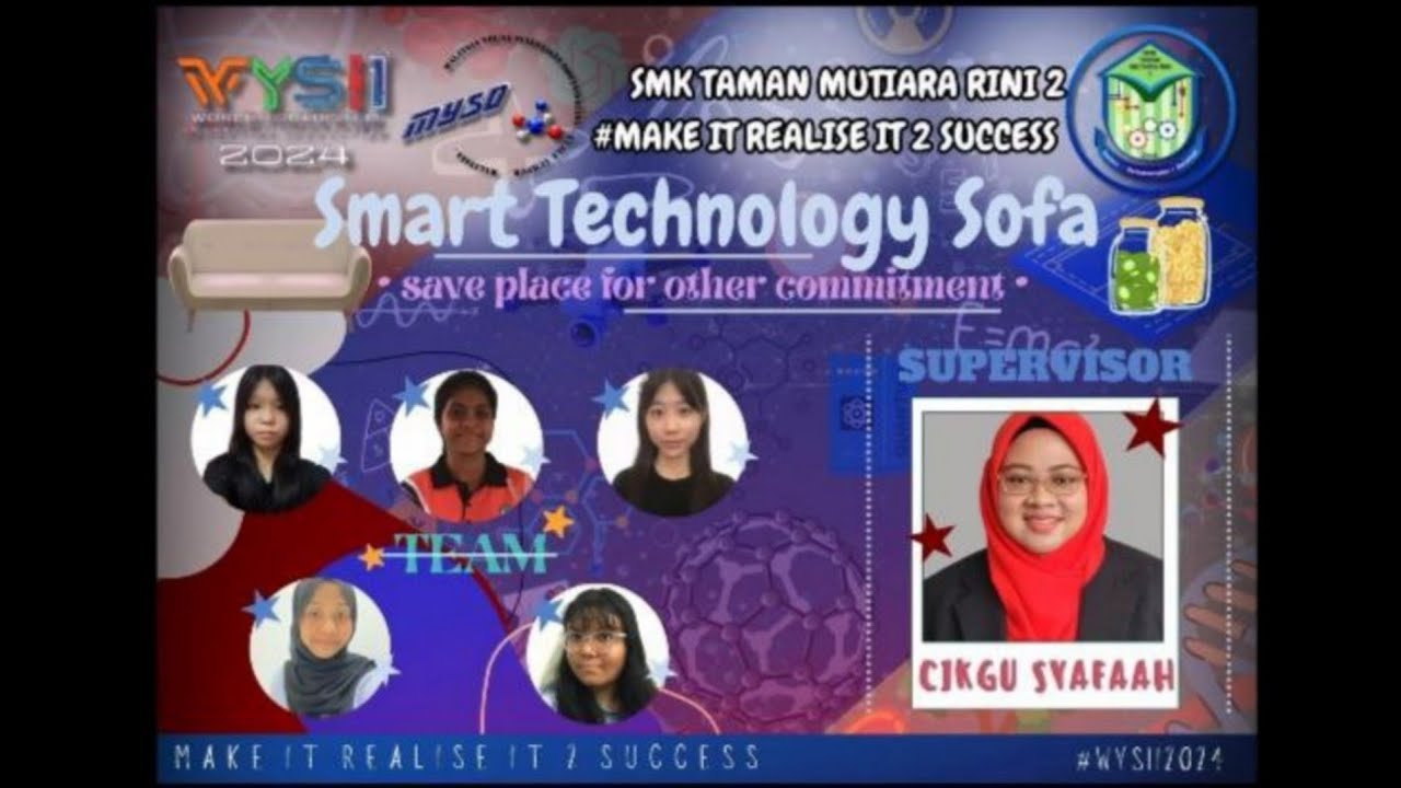 WYSII 2024 | SMART TECHNOLOGY SOFA | SMK TAMAN MUTIARA RINI 2 JOHOR BAHRU - YouTube