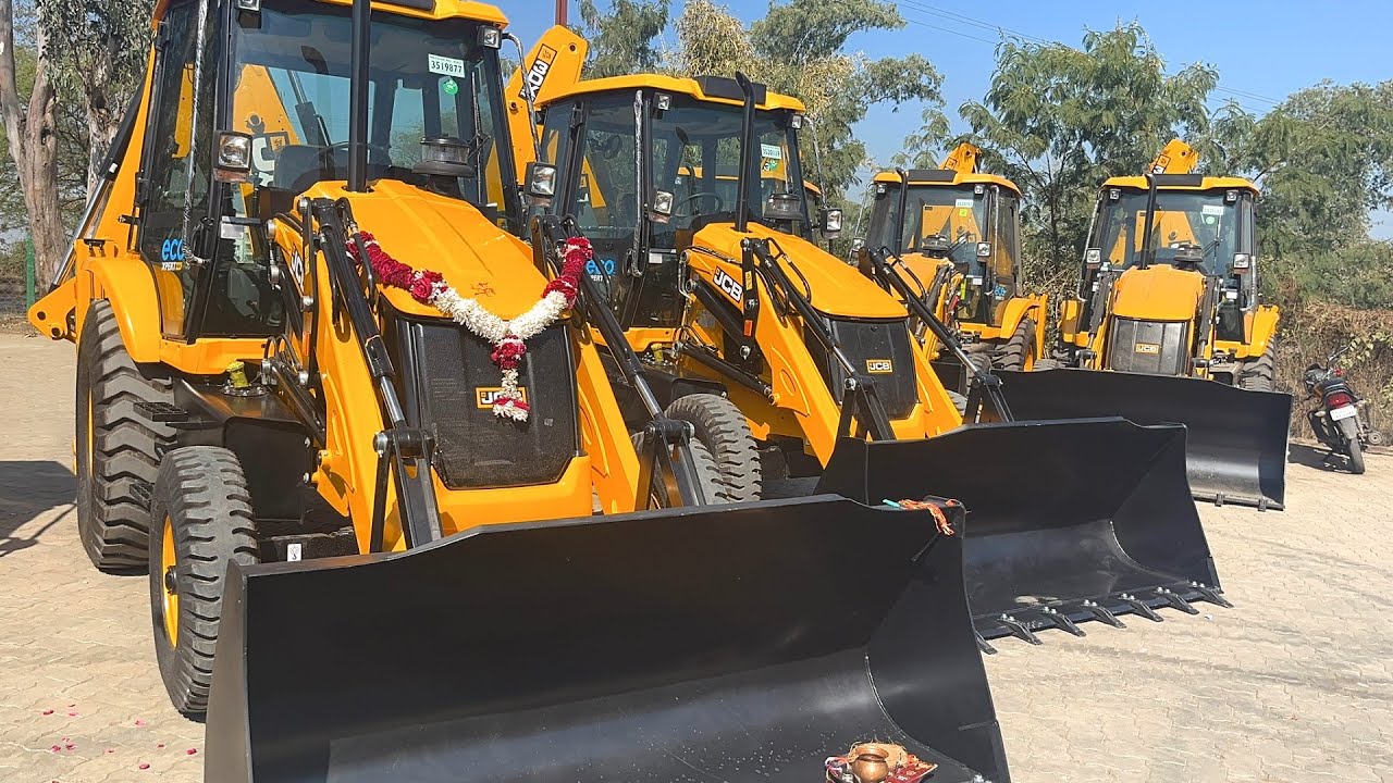 Purchase Brand New JCB 3DX MAX BS5 Machine Delivery | jcb video - YouTube