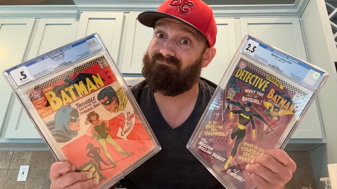 Key Comic Books Sent to CGC for Grading / Unboxing | Batman 181 & 352 ...