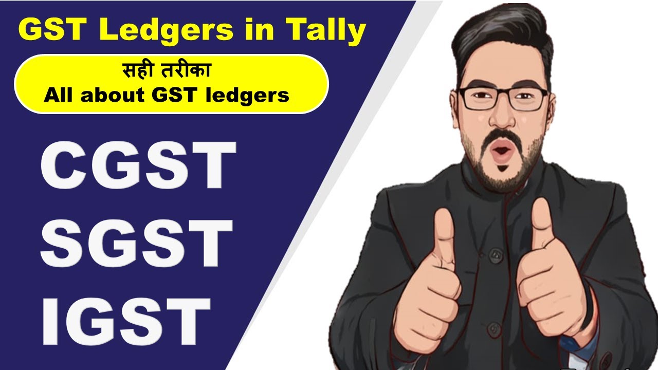 How Create GST Ledger In Tally GST In Tally Prime CGST SGST How Create GST Ledger In Tally GST In Tally Prime CGST SGST