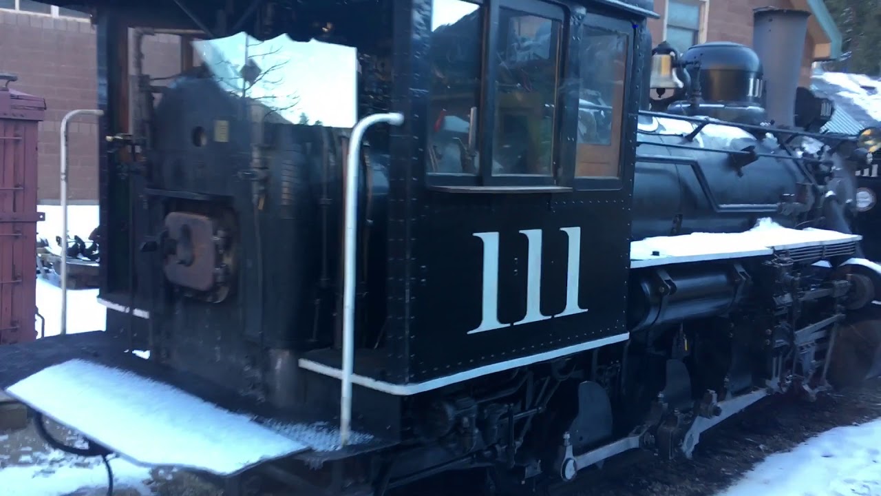 Georgetown Loop Railroad with Santa! - Colorado, USA - YouTube