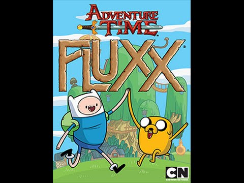 Adventure Time Fluxx Unboxing - YouTube