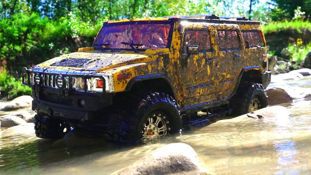 RC ADVENTURES - Dirty Hummer in the Mud - YouTube