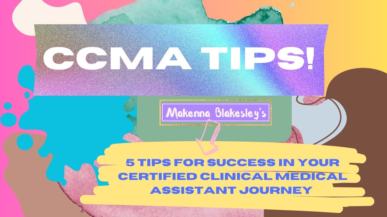 CCMA Tips - YouTube