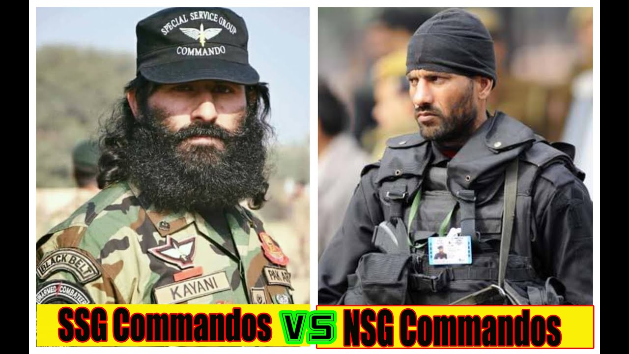 Pakistan SSG Commandos vs Indian NSG Commandos - YouTube