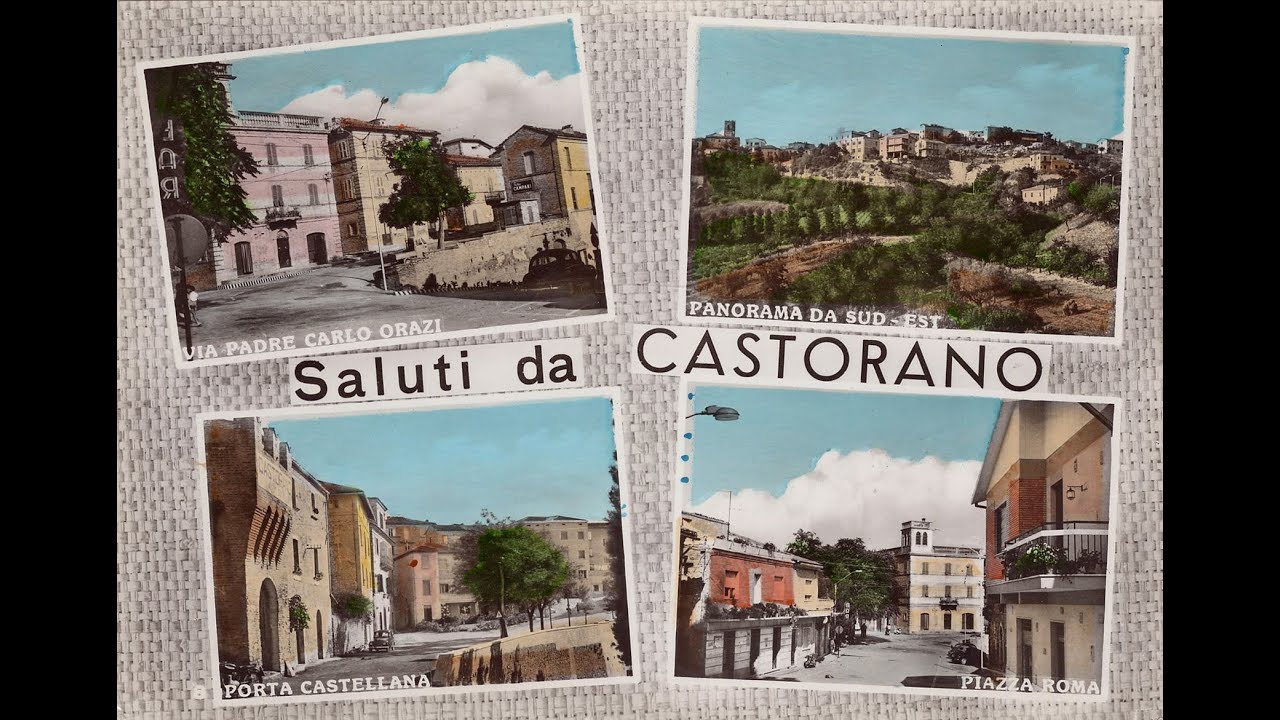 Album di antiche cartoline di Castorano (AP) - YouTube