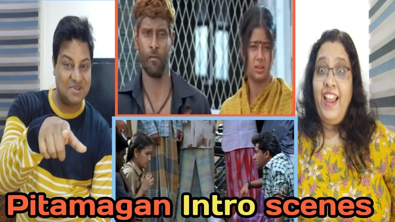 Pithamagan INTRODUCTION SCENE Reaction | Suriya, Vikram | Pithamagan ...
