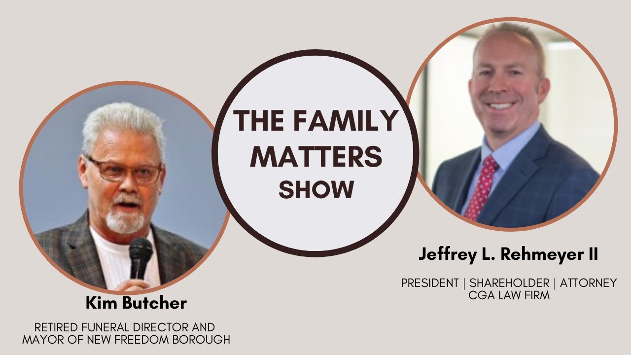 Family Matters with Jeff Rehmeyer & Kim Butcher - YouTube