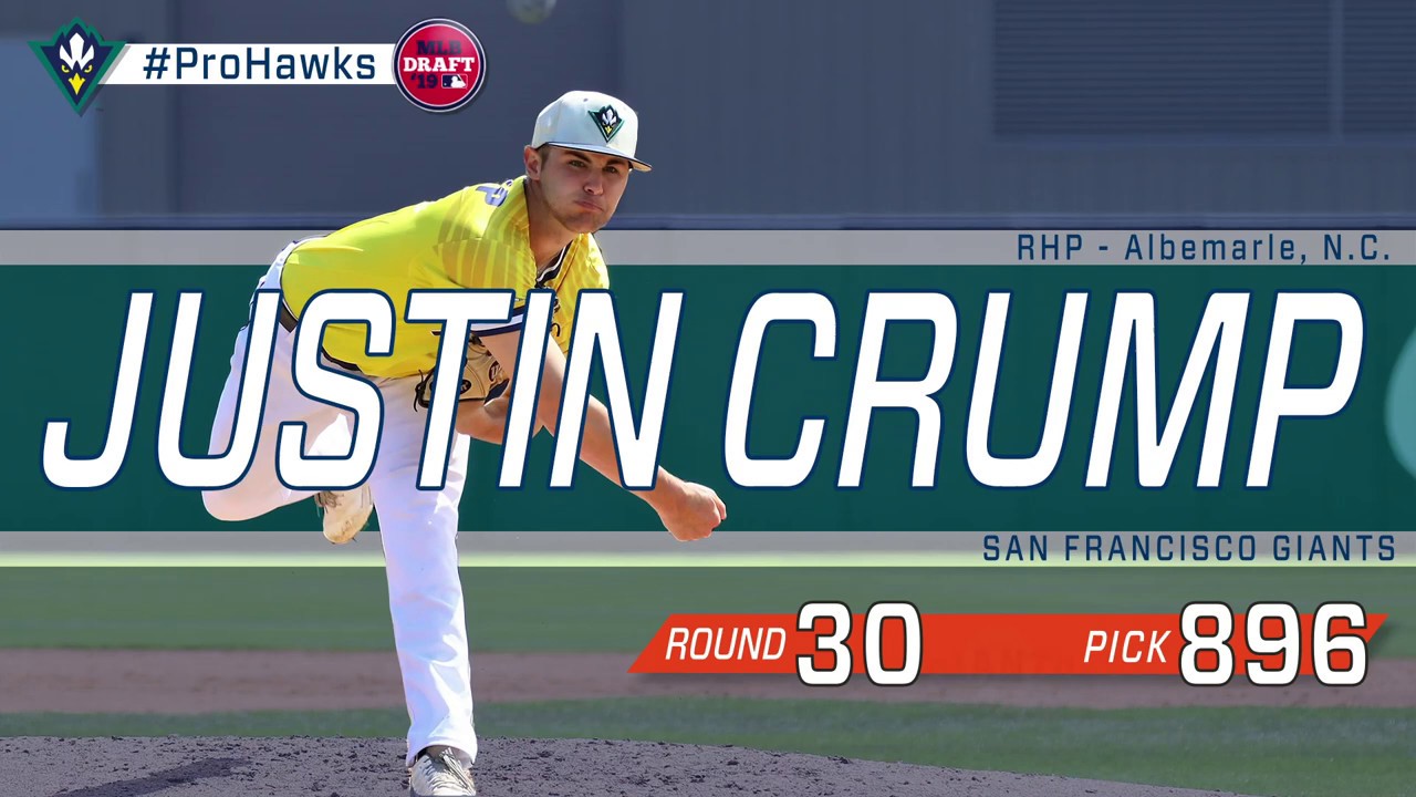 San Francisco Giants Select Justin Crump with 896th Pick - YouTube