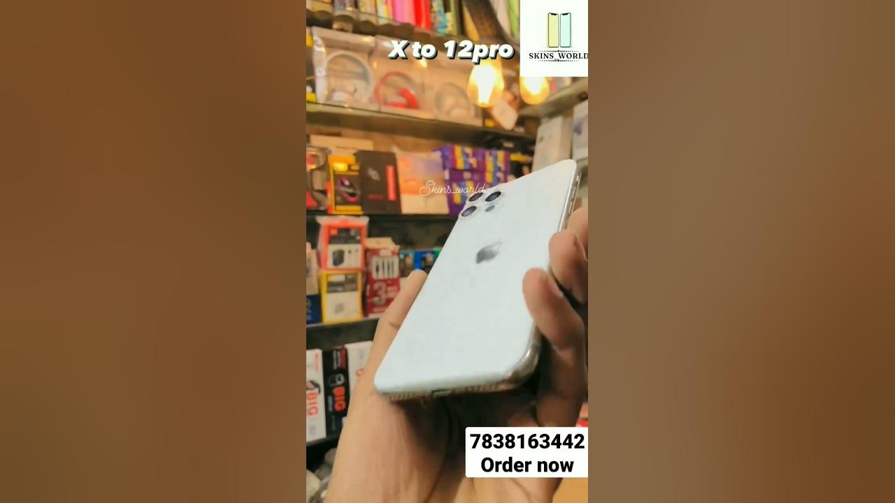 How To Make IPhone X To 12pro Convert shorts viral ytshorts how-to-make-iphone-x-to-12pro-convert-shorts-viral-ytshorts
