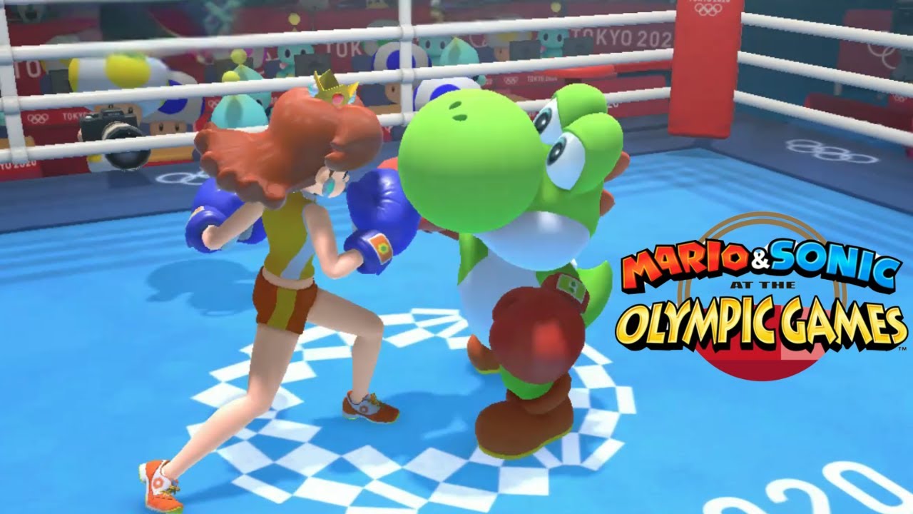 Boxing (Very Hard ) Mario & Sonic At The Olympic Games Tokyo 2020 Daisy ...