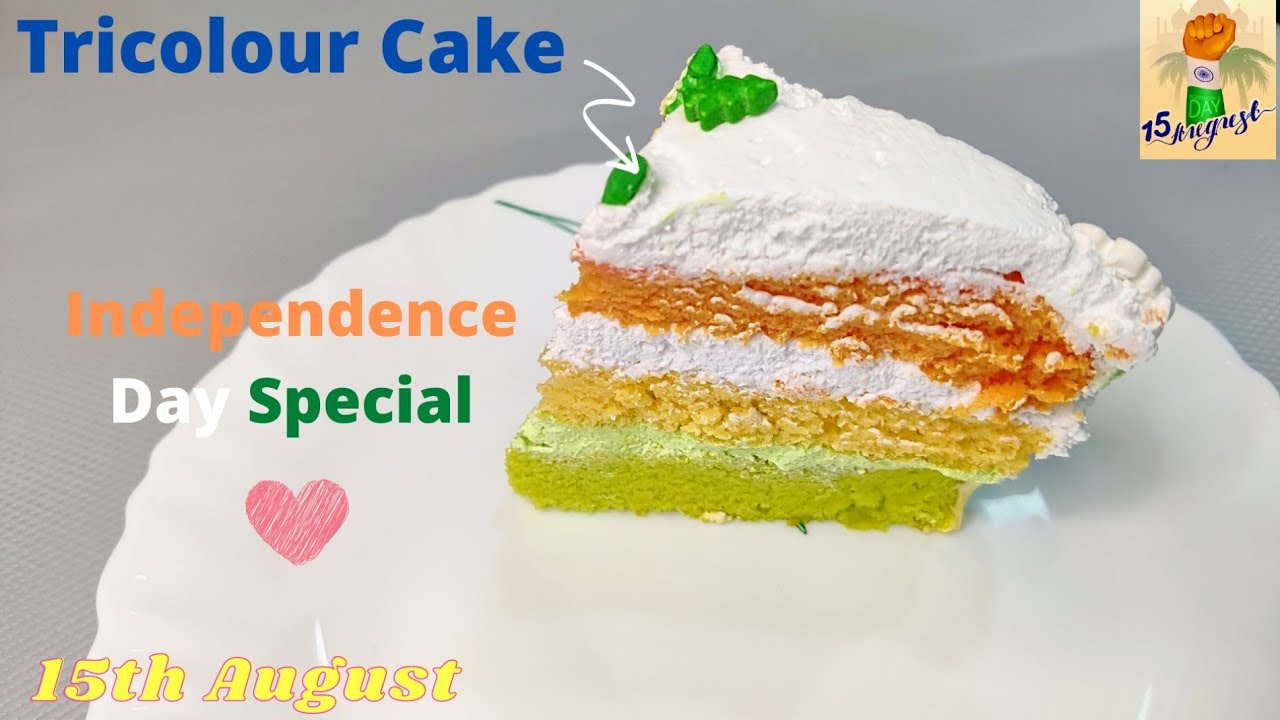 TRICOLOUR Cake, Best INDEPENDENCE Day Special Recipe You Can Not Resist ...