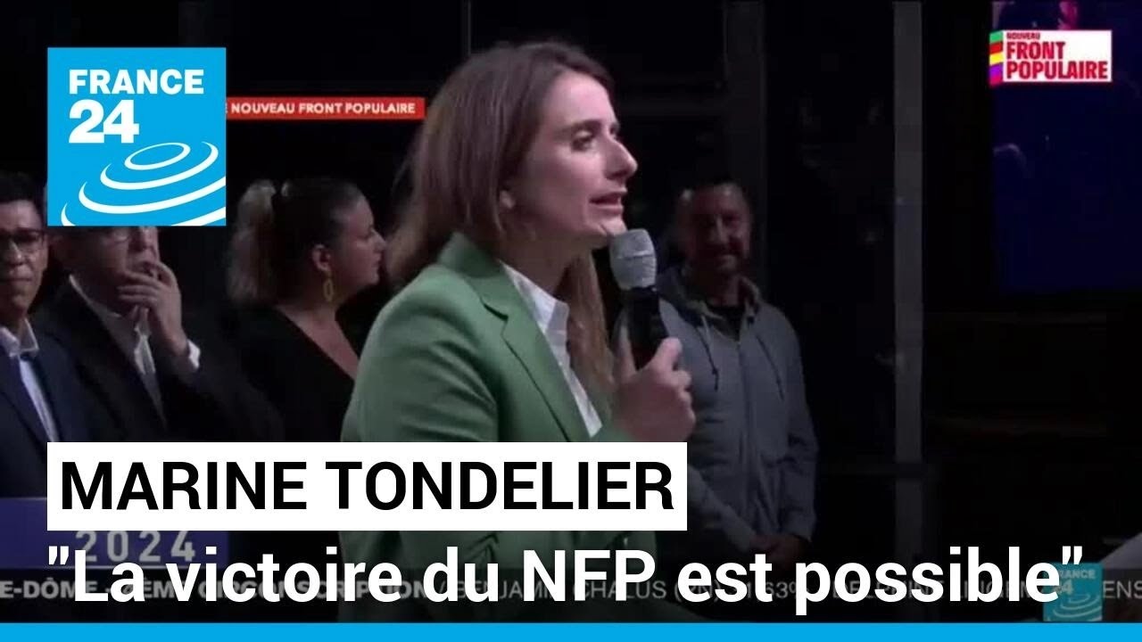 Marine Tondelier : "La page du macronisme est tournée (...) la victoire ...