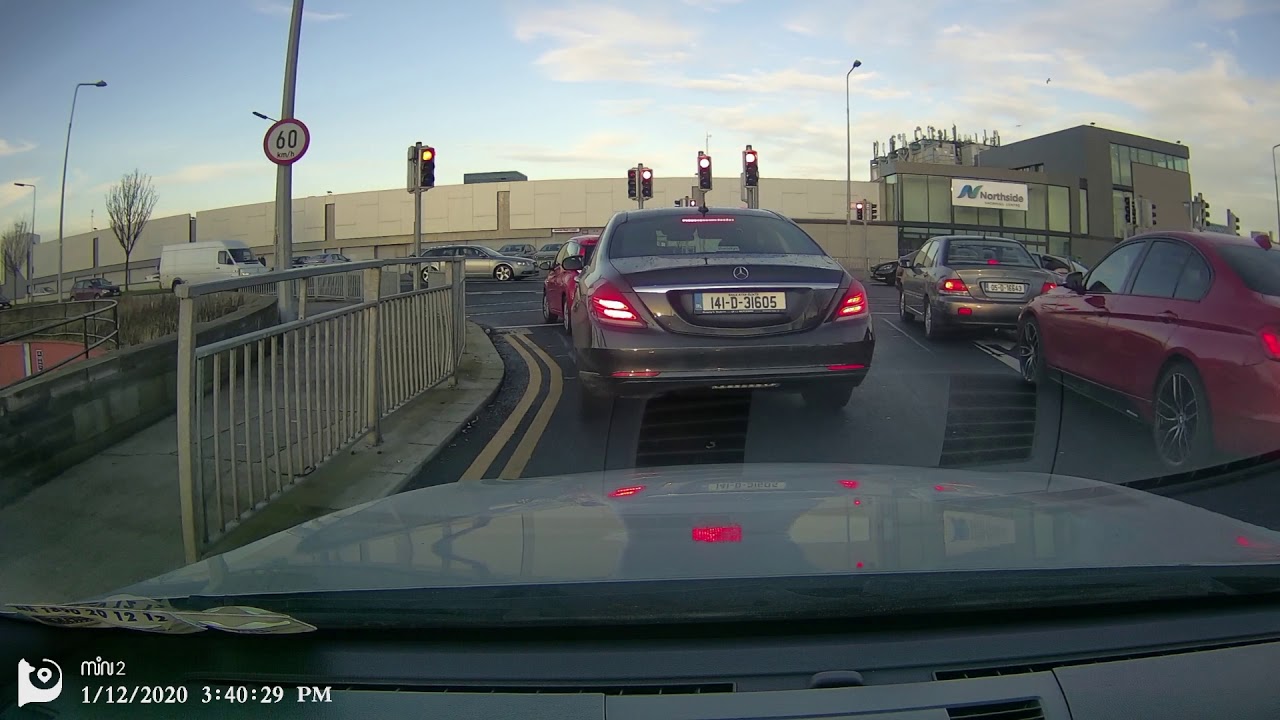 Caught on Dashcam Ireland - Coolock Crash - YouTube