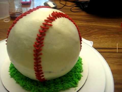 Baseball Cake - YouTube