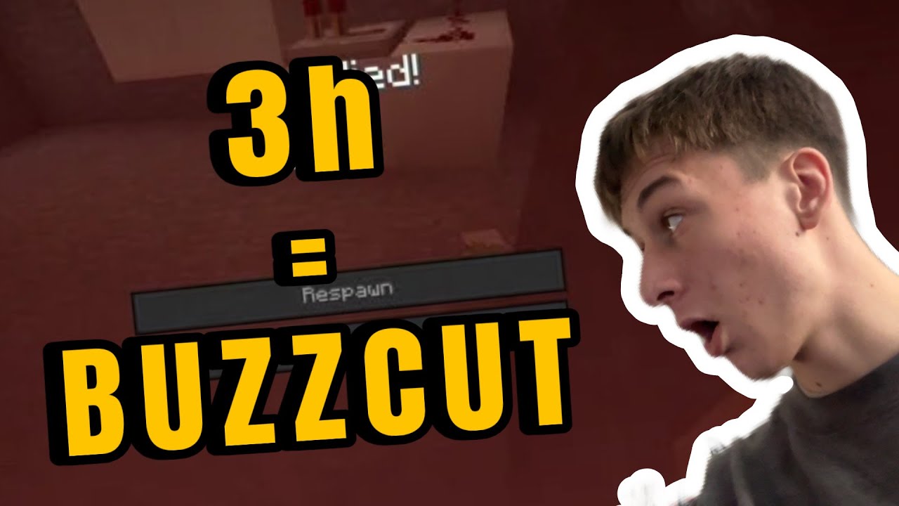 JAK NIE PRZEJDE MINECRAFT W 3H TO BUZZCUT XD - YouTube