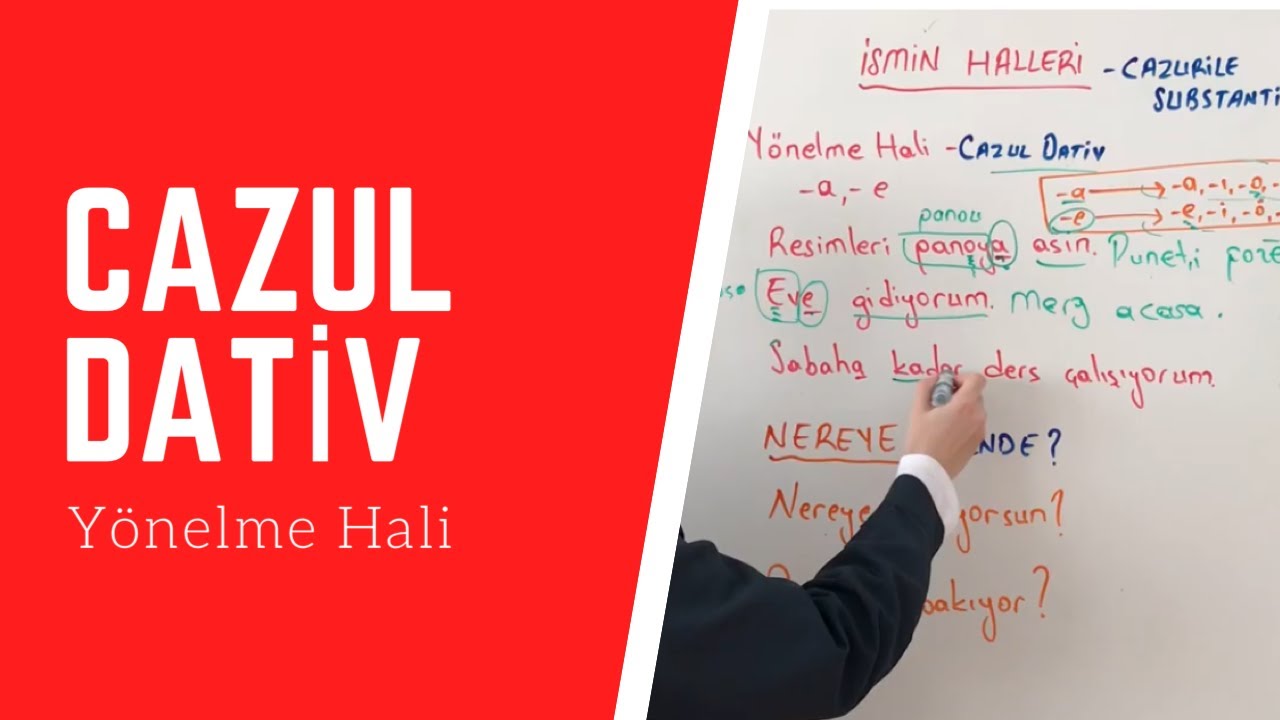 Lectia 22 - Cazurile Substantivului - Cazul Dativ- İsmin Halleri 1 ...