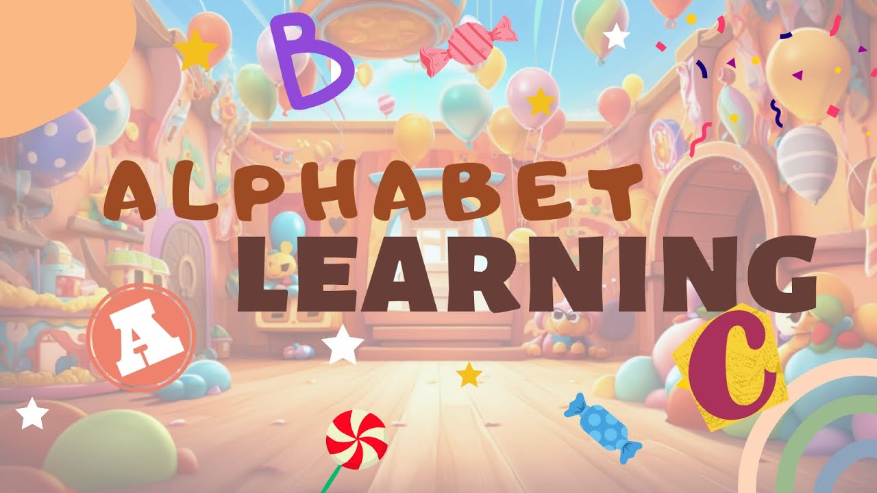 Alphabet is so much fun | Learning video | baby level for age 0~2 kids ...