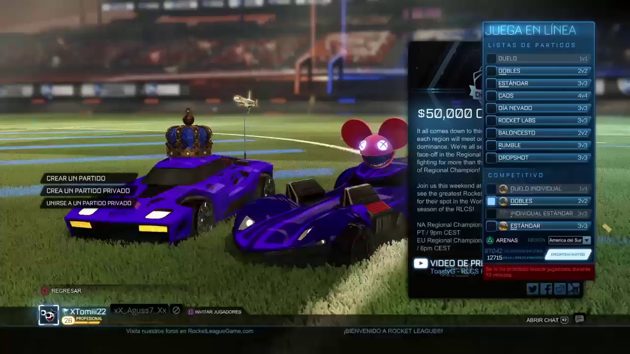 DIRECTO ROCKET LEAGUE - YouTube