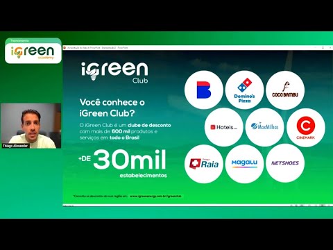 🚀 Conexão Club iGreen Energy | Receba descontos em milhares de lojas ...