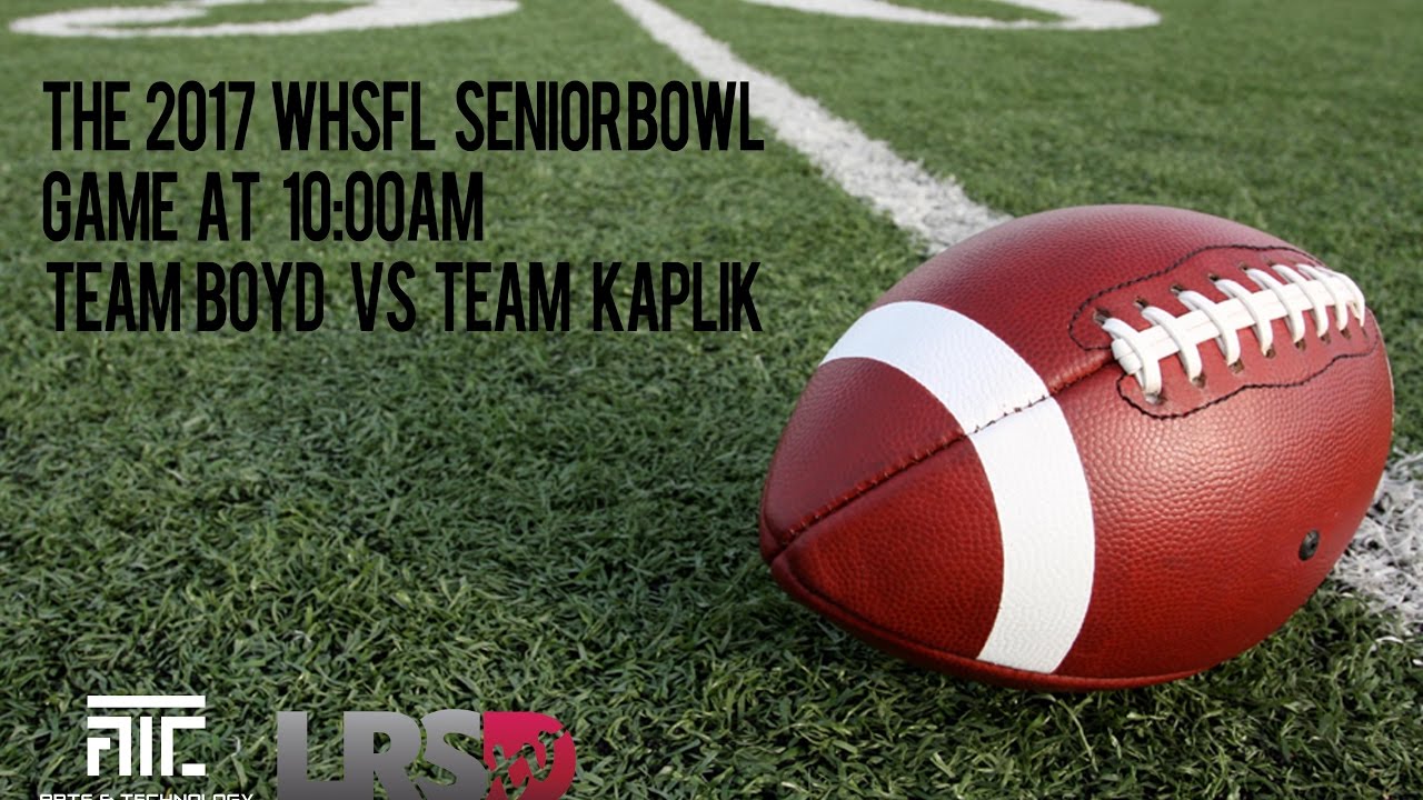 2017 WHSFL Senior Bowl on LRSD TV - YouTube