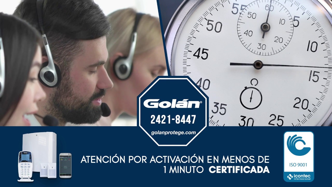 Atención Certificada ISO Alarmas Golán Guatemala - YouTube