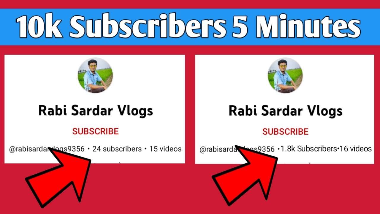 10k Subscribers Complete 2023.how to complete views. 2023 Subscribers ...