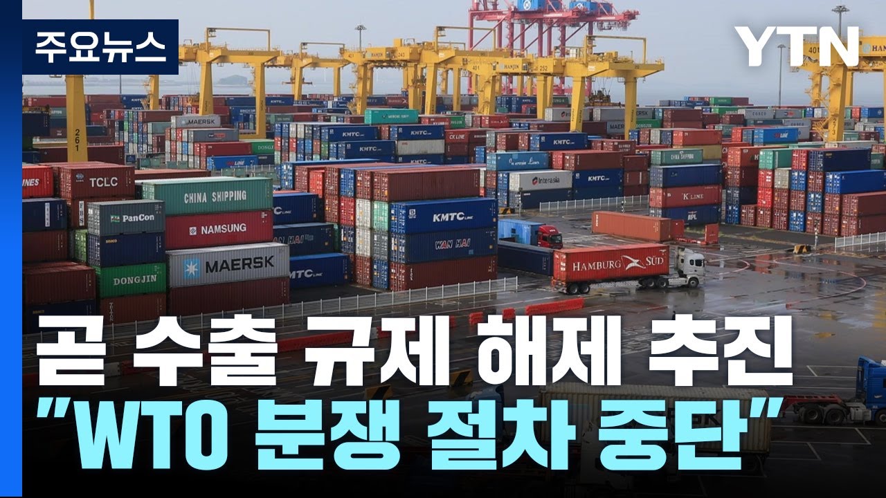 한일, 곧 수출 규제 해제 추진..."WTO 분쟁 절차 중단" / YTN - YouTube