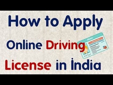 How to Apply for Driving Licence Learning Licence Online 2016 - YouTube