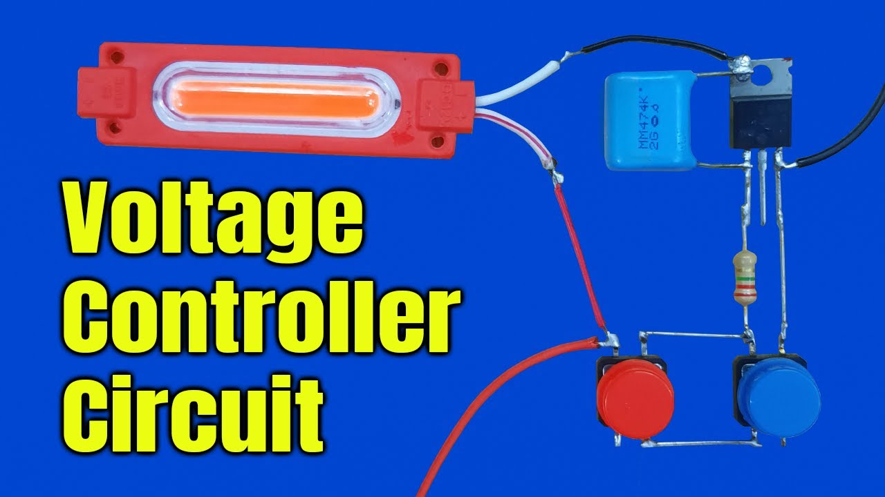 How to Build Push Up Push Down Voltage Controller Circuit - YouTube
