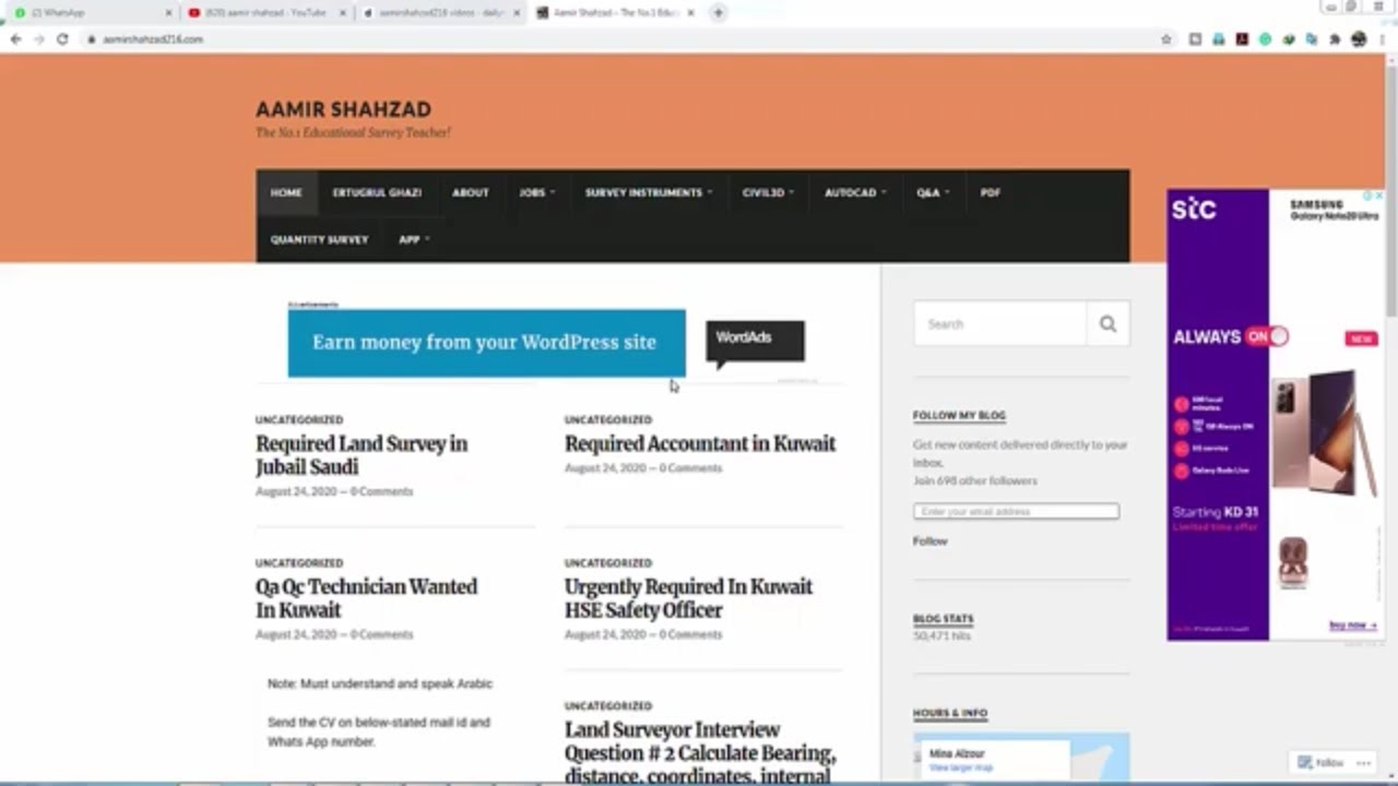 Jobs for Surveyor, Safety Officer Civil Engineer, Supervisor, QA QC ...