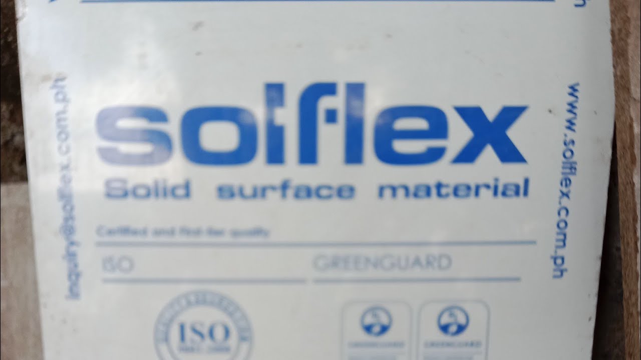 sanding and buffing island table solflex synthetic solid surface ready ...