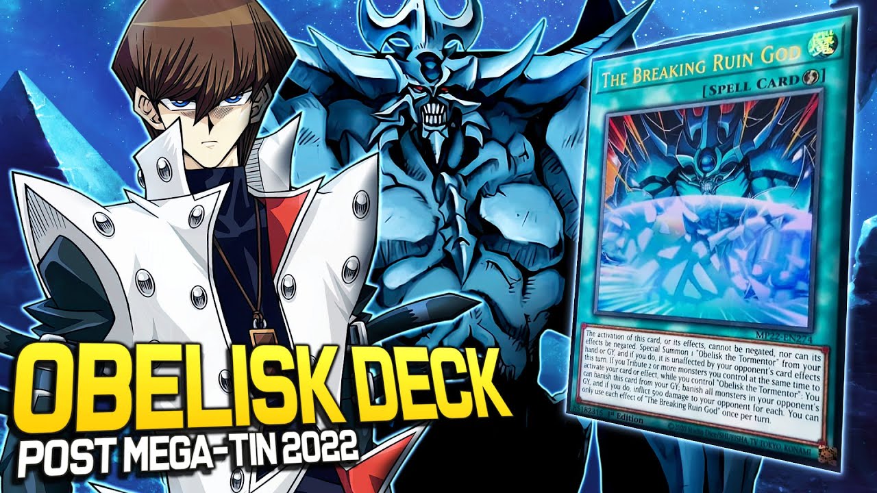 Obelisk Deck 2022 | Replays 🎮 + Decklist ️ | EDOPRO - YouTube