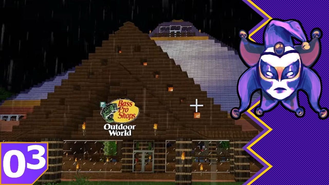 Bass Pro Shop Pyramid in Minecraft - Splatoon 3 Splatfest + Minecraft ...