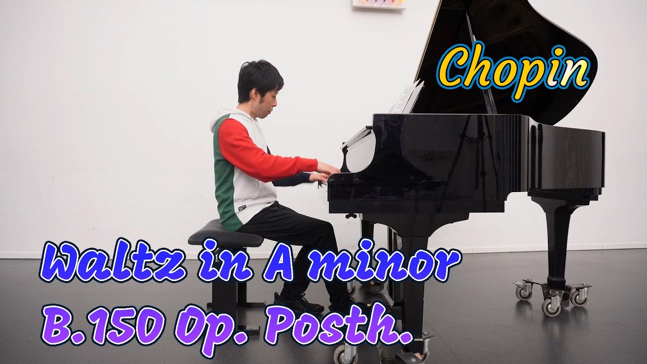 Chopin - Waltz in A minor, B.150 Op. Posth./ Piano:Yuki Kawaguchi - YouTube