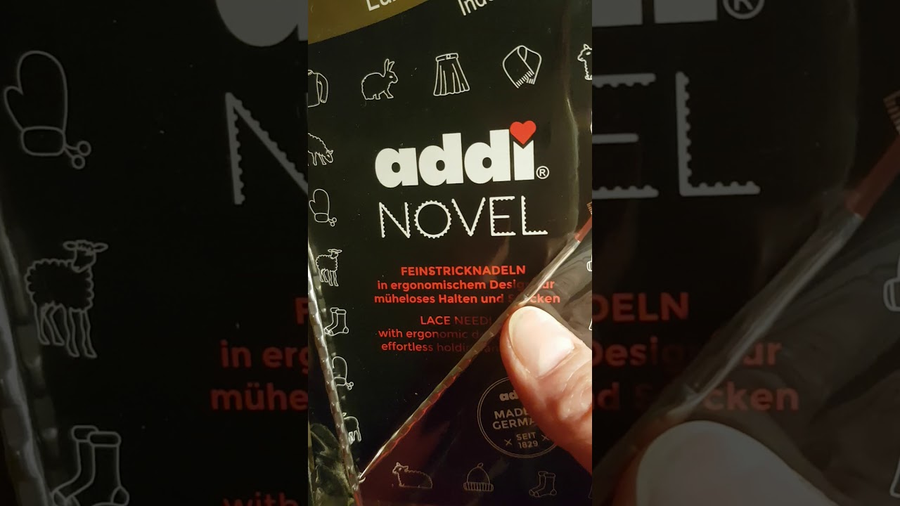 Спицы addi novel ,premium. - YouTube