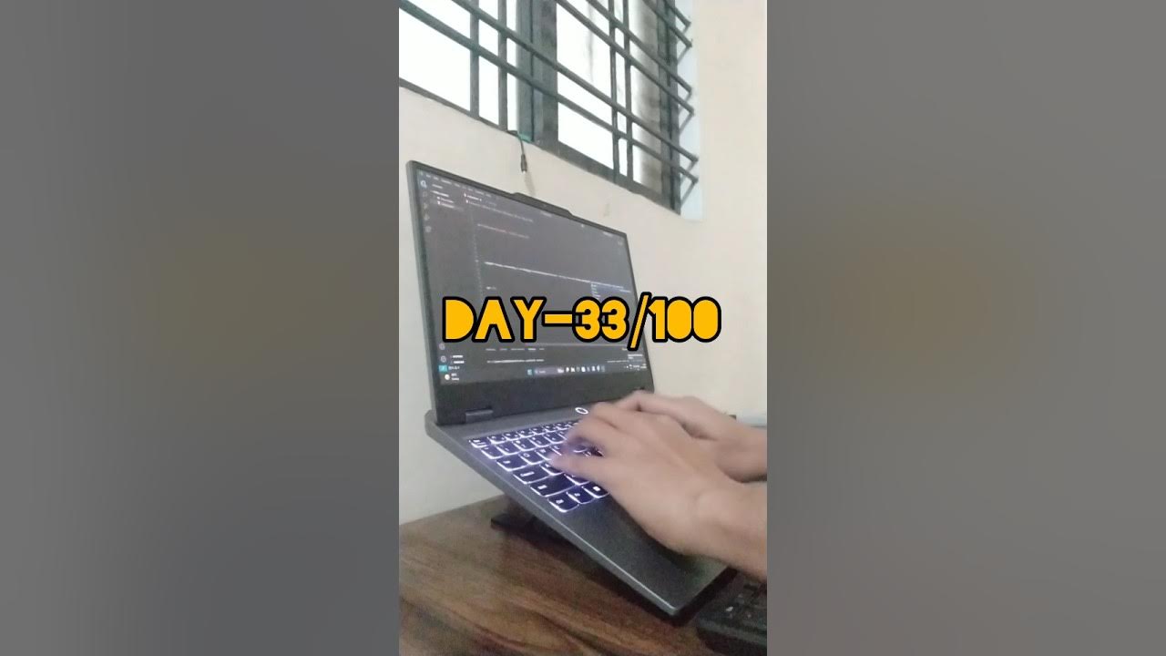 Day-33/100 #100daysofcode #coding - YouTube