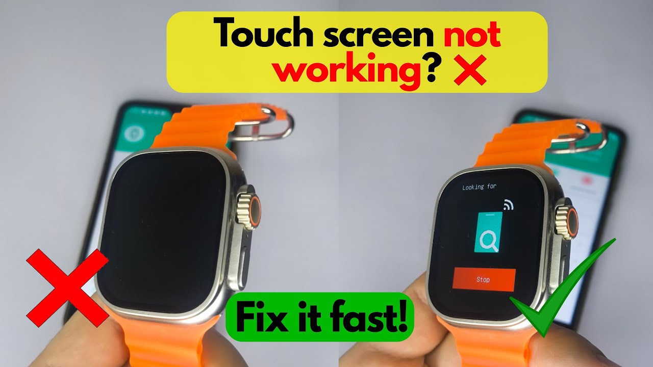 Smartwatch Touch Screen Not Working? Try These Easy Fixes! - YouTube