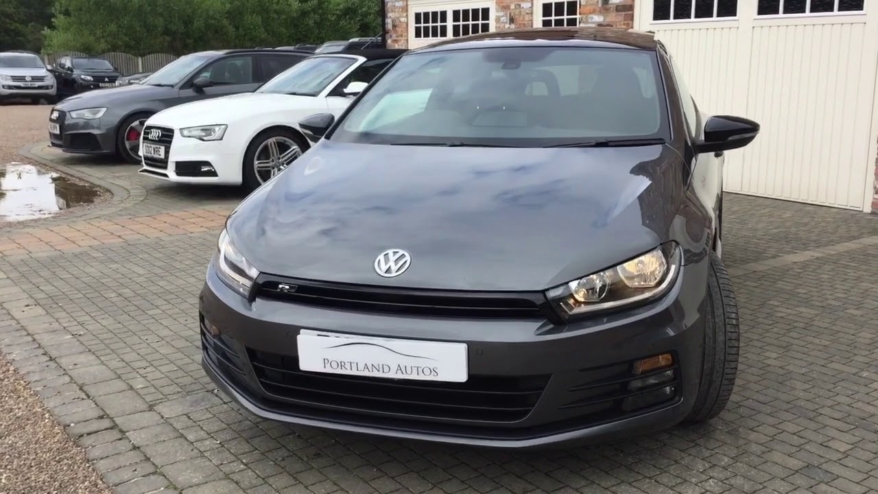 VOLKSWAGEN SCIROCCO R-LINE BLACK EDITION TDI DSG BMT FOR SALE IN INDIUM ...