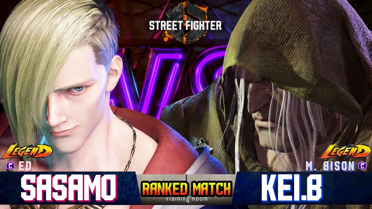 SF6🔥Sasamo (ED) Vs KEI.B (M Bison) 🔥Best Top Ranked Match 🔥 SF6 DLC ...