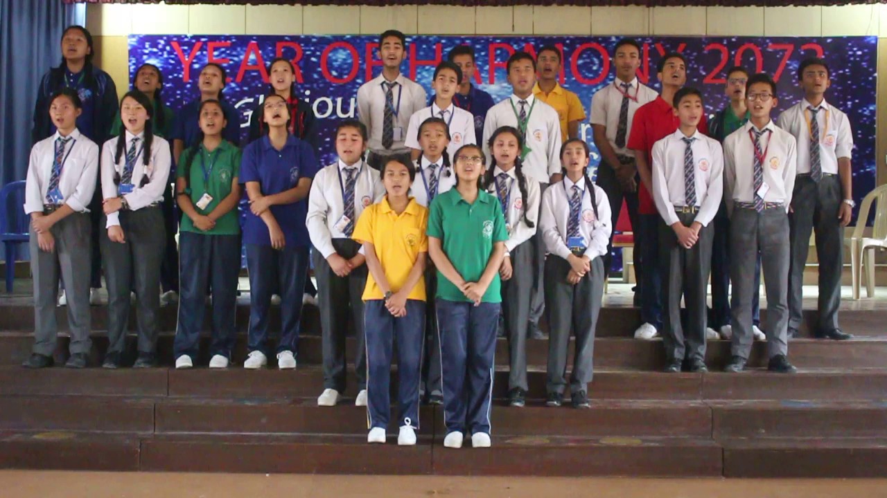 Choir practice session at LRI School - YouTube