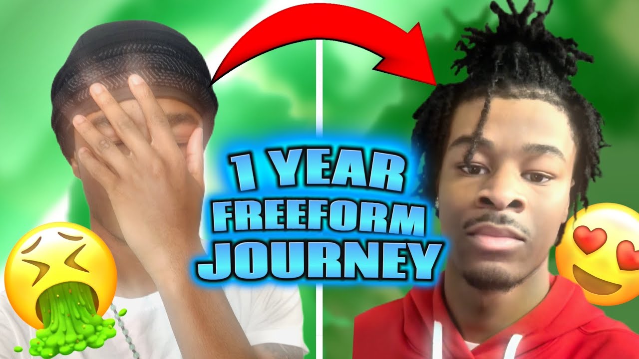 My 1 Year Freeform DREAD JOURNEY | BEST Hair Growth Method! - YouTube
